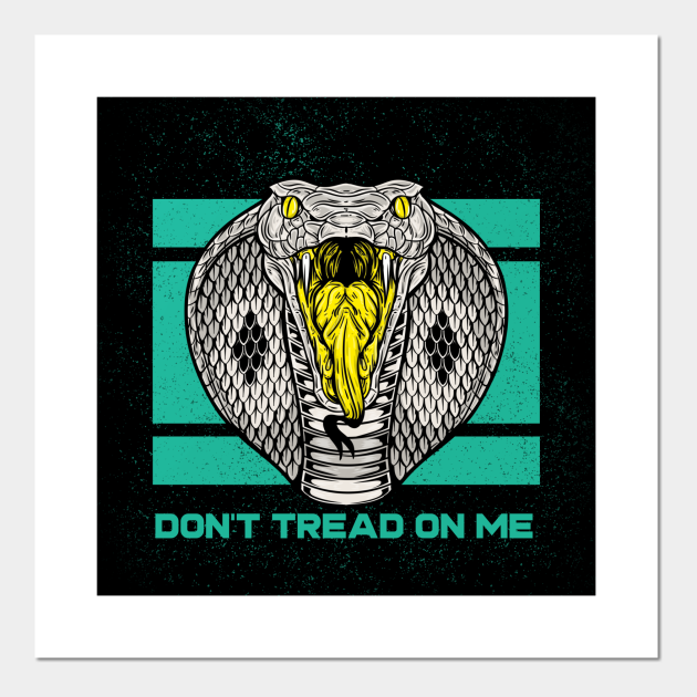 Don't tread on me Libertarian Gadsden Flag Snake - Dont Tread On Me - Posters and Art Prints ...
